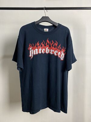 Vtg Hatebreed Band Big Logo Graphic short sleeve T shirt classic style ...