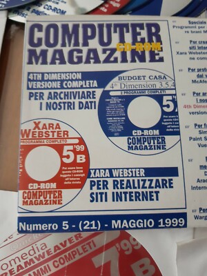 30 CD RIVISTA COMPUTER MAGAZINE FINE ANNI 90 - COLLEZIONE PRIVATA | eBay