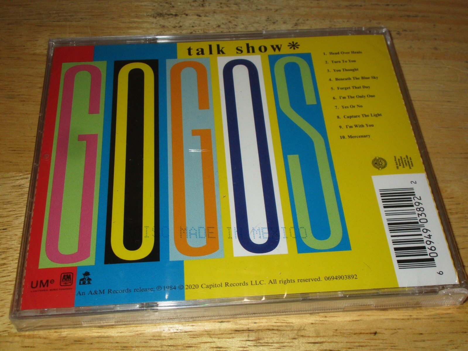 Talk Show by the Go-Go's (CD, Album, 1999, A&M Records) Remastered ...