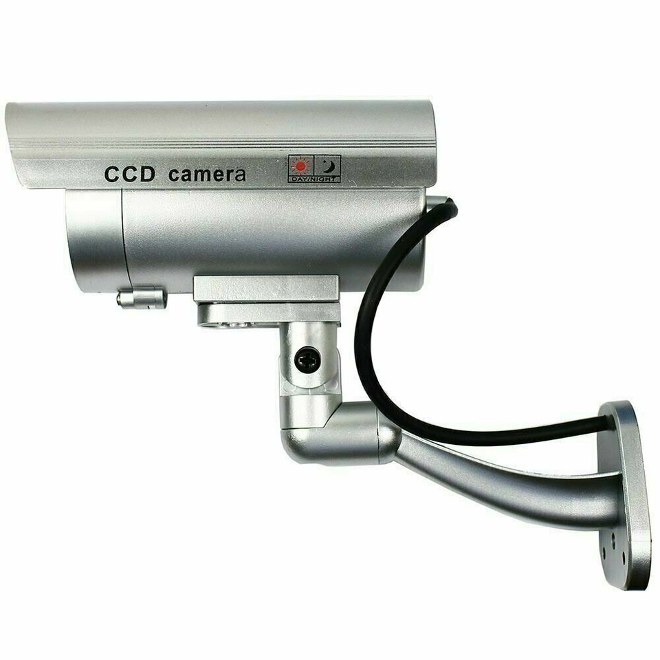 4 Pack IR Bullet Dummy Fake Surveillance Security Camera CCTV with ...