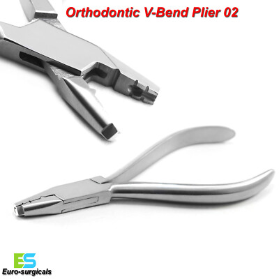 Orthodontic V-STOP Pliers Putting Precise V Bend Nickel Arch Wires ...