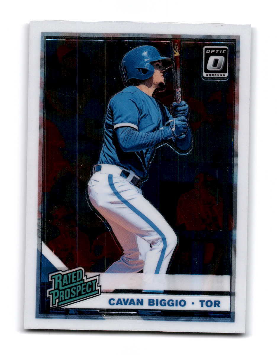 2019 Donruss Optic Rated Prospect Cavan Biggio RP-8 | eBay