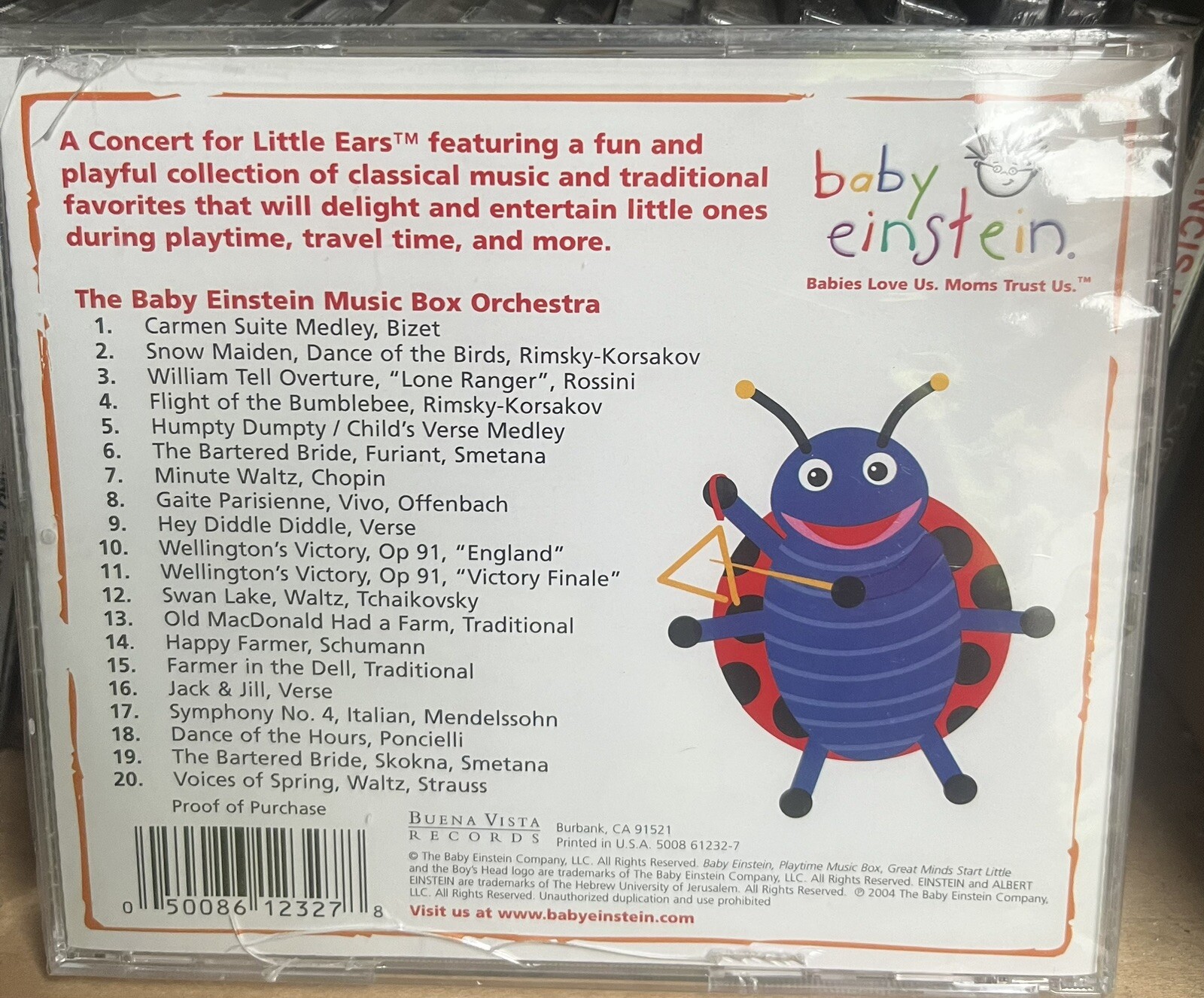 Baby Einstein: Playtime Music Box by Baby Einstein (CD, Aug-2006, EMI ...