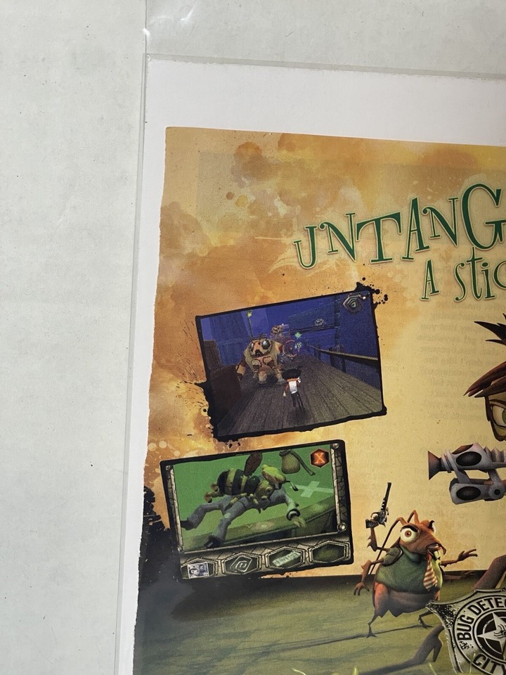 2008 Insecticide Video Game Vintage Print Ad Gamecock Nintendo Ds | eBay