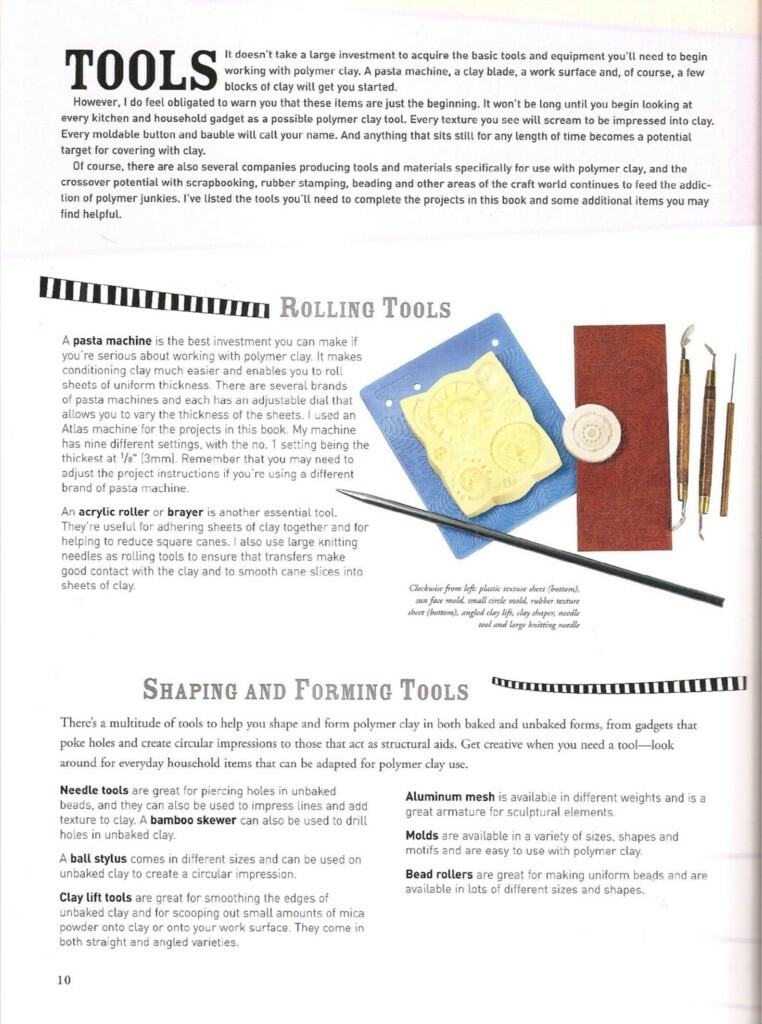 Polymer Clay for the Fun of It! : 25 Easy Projects by Kim Cavender ...