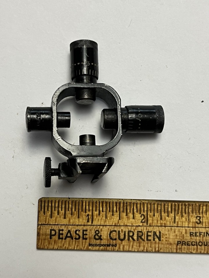 Vintage Scope Mount Adjustable Ring. Lyman, Stith, Fecker, Unertl? 3/4 ...