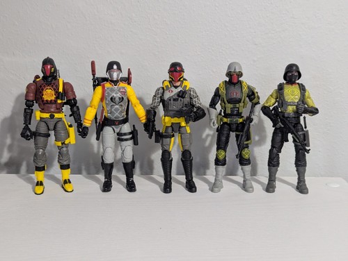 GI Joe Classified Python Patrol BATS,Officer, Trooper, Viper Lot ...