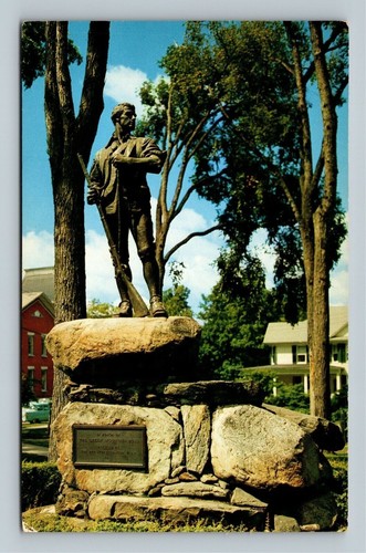 Rutland VT Green Mountain Boys Statue Revolutionary War Vermont Vintage ...