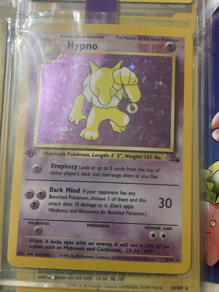 Pokémon Neo Binder w/ Vintage Psychic Cards – Sabrina’s Gengar, Mr ...