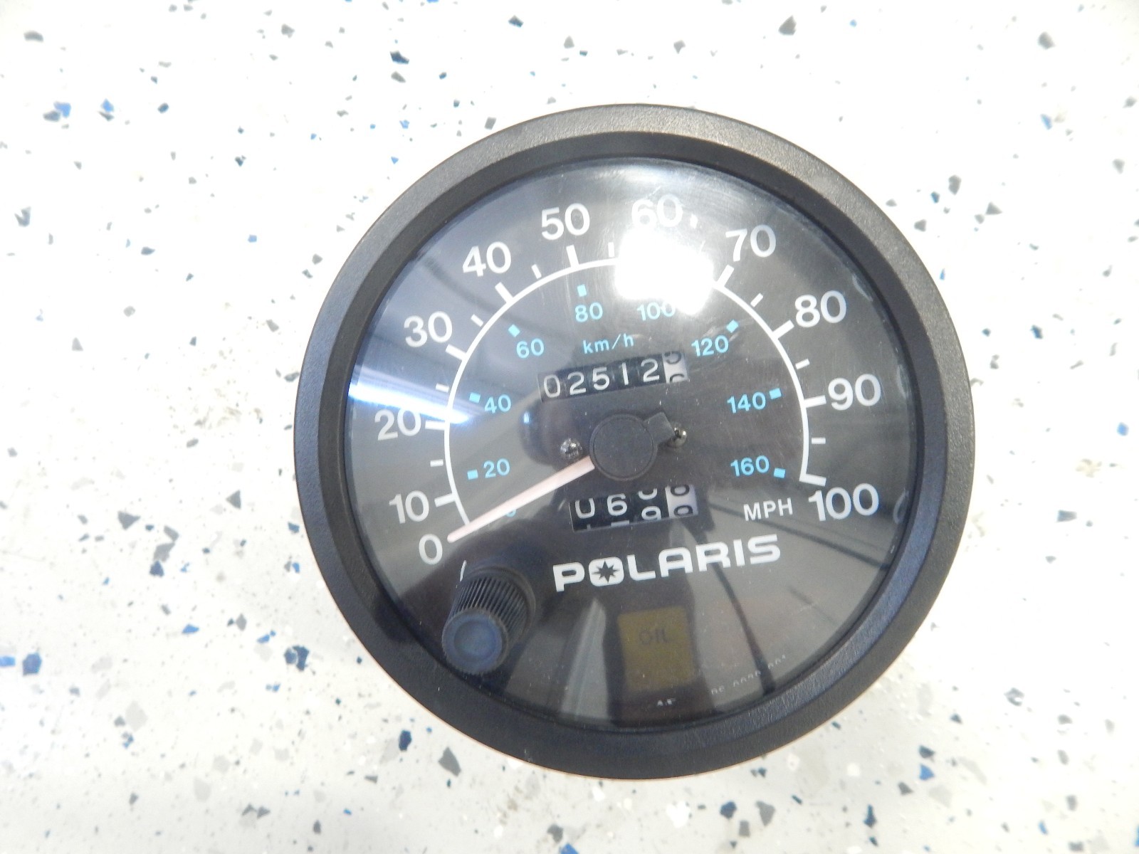 POLARIS SNOWMOBILE 1996-1999 INDY XLT SPEEDOMETER 3280204 2,512 MILES ...