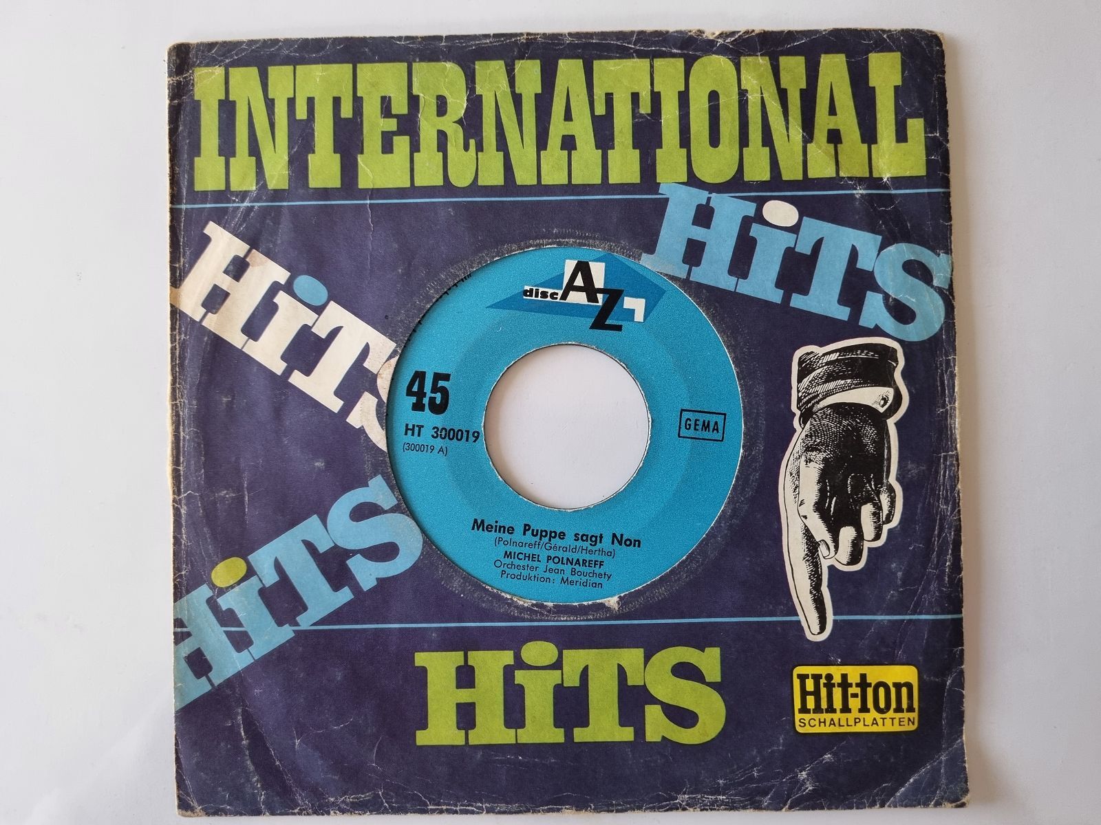 Michel Polnareff - Meine Puppe says non 7'' Vinyl Germany SUNG IN ...