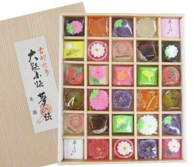 Japanese Sweets Kyoto Wagashi set Jelly Candy Assortment Box 30pieces ...