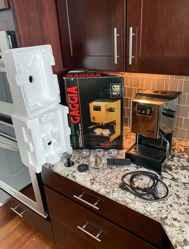 Gaggia Classic Espresso Machine In Box - Near Mint | eBay