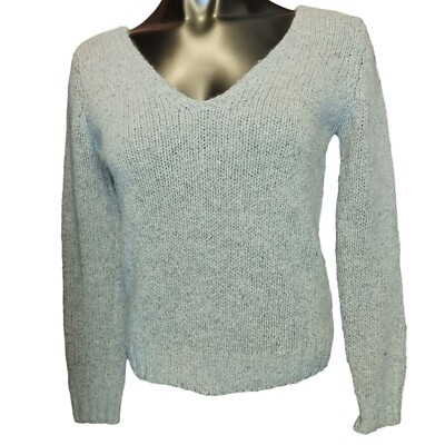 CONDOR Womens M Beige Silk Angora Blend Long Sleeve Knit Stretchy ...