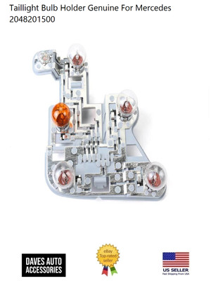 Taillight Bulb Holder Genuine For Mercedes 2048201500 | eBay