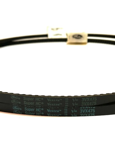 [Pack of 2] New Genuine Gates 3VX475 Super HC Notched V-belt 9412-0475 ...