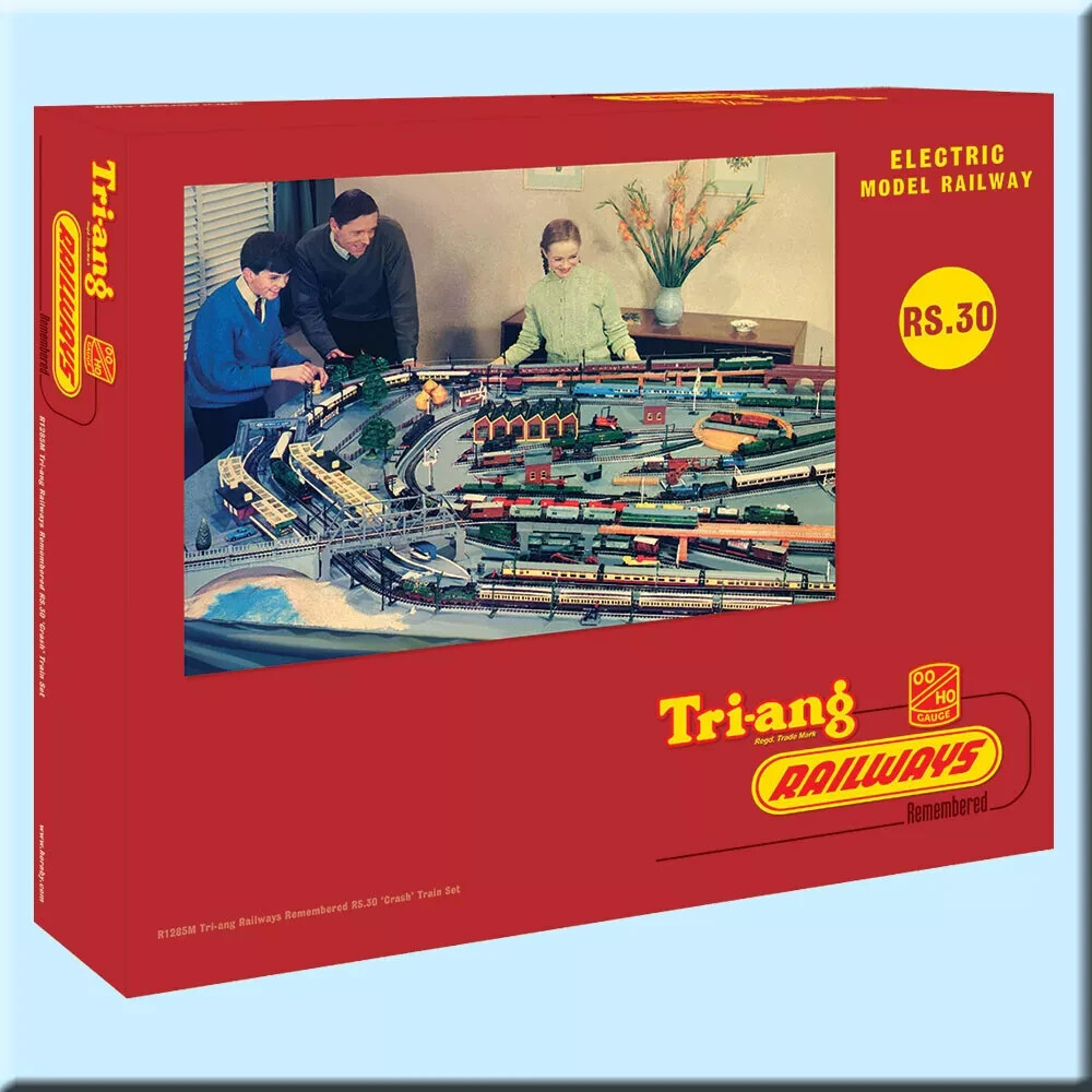 Hornby R1285M Tri-ang Railways Remembered RS30 Crash Train Set OO Gauge ...