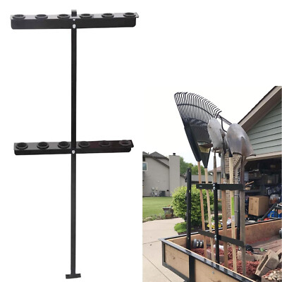 Landscape Hand Tool Rack for Truck Trailer, Vertical Hand Rack for ...