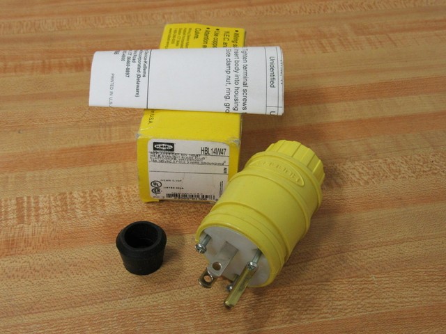 Hubbell HBL14W47 Watertight Connector Plug 10 Each for sale online | eBay