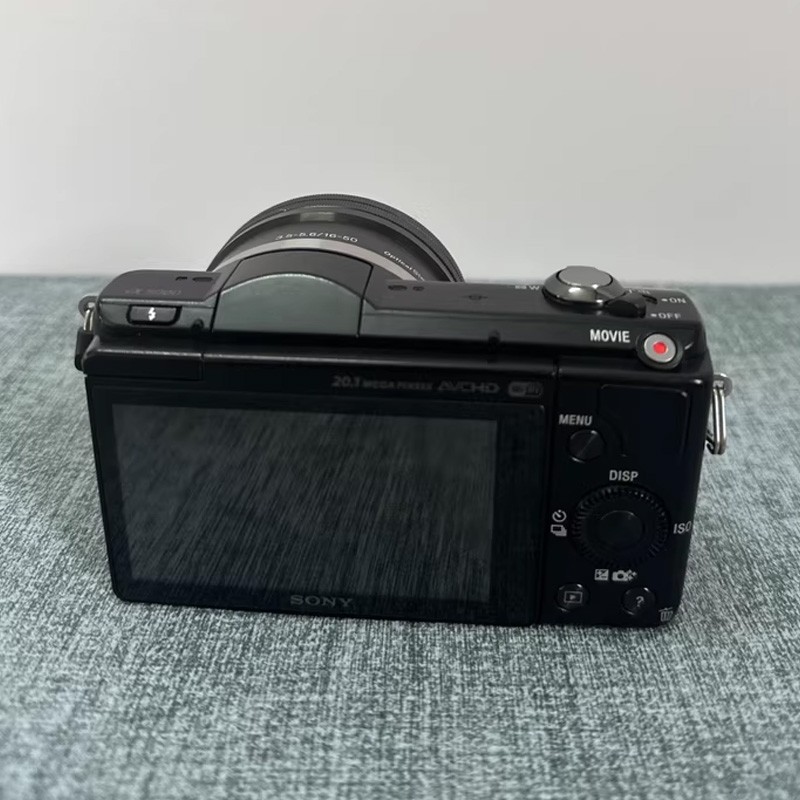 Sony Alpha a5000 Digital Mirrorless Camera Body Black with PZ 16-50mm ...