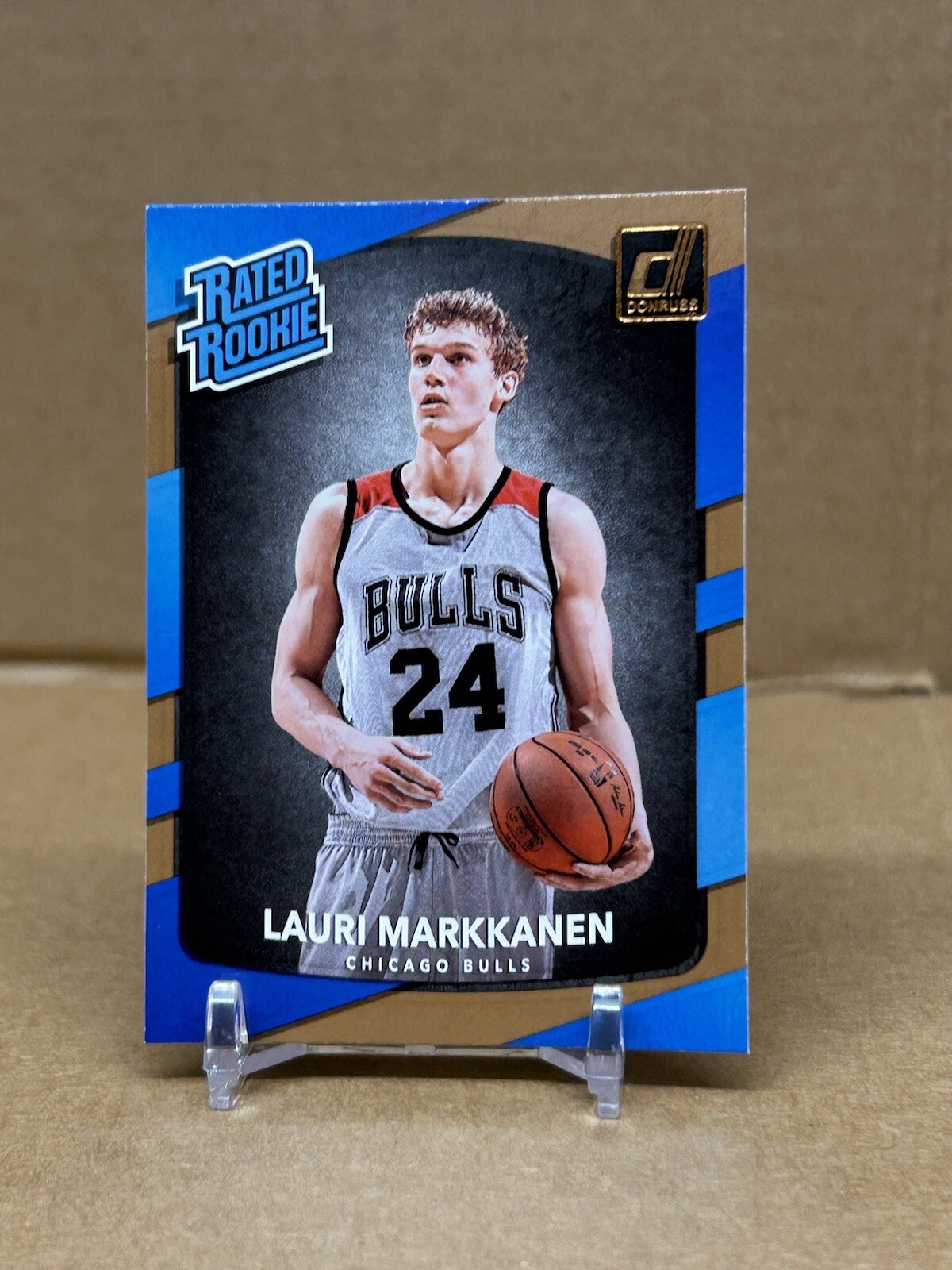 Lauri Markkanen 2017-18 Donruss Rated Rookie Card #159 RC Utah Jazz | eBay