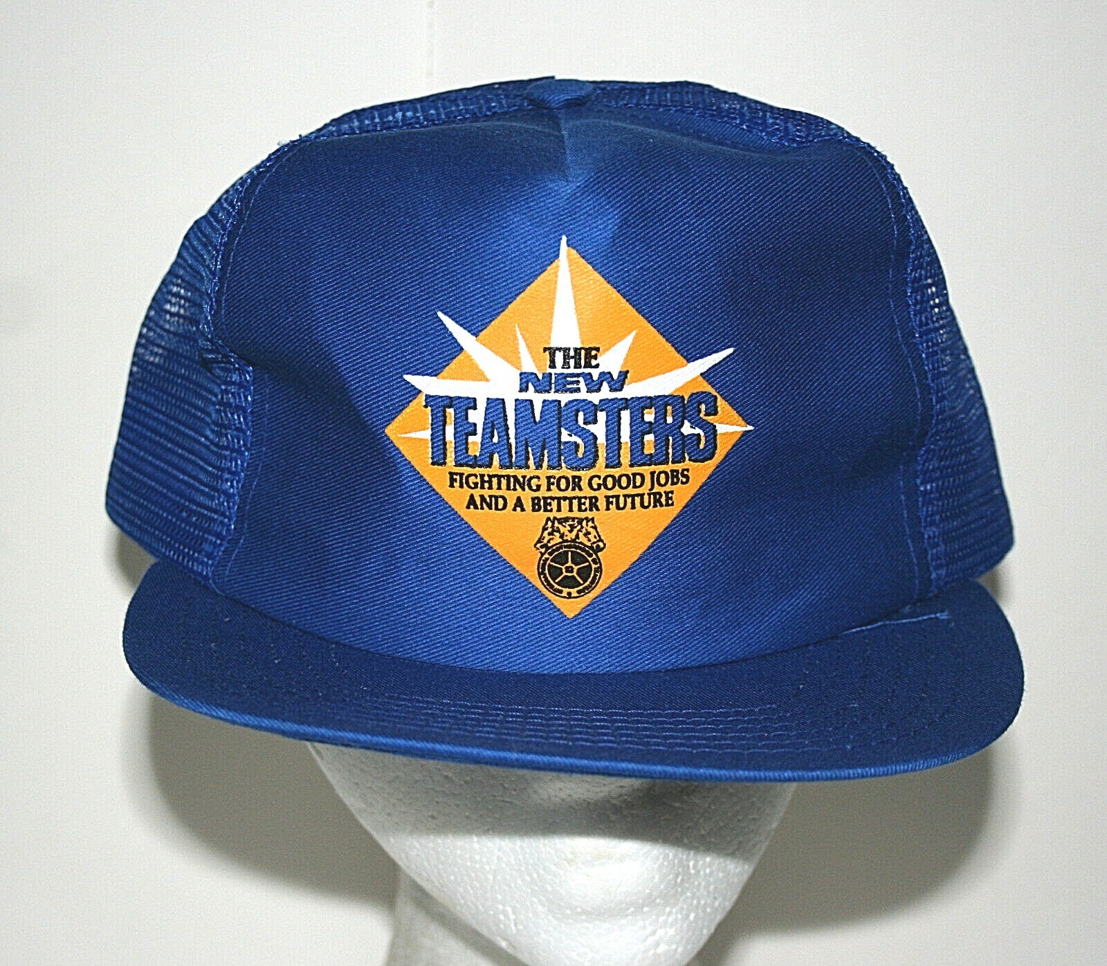 Rare 1970s The New Teamsters Union Good Jobs Mesh Baseball Cap Hat New ...