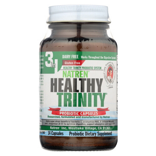 Healthy Trinity Probiotic Capsules 14 Caps By Natren | eBay