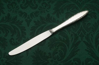 Lace Point by Lunt Sterling Silver individual Place Knife 9" | eBay