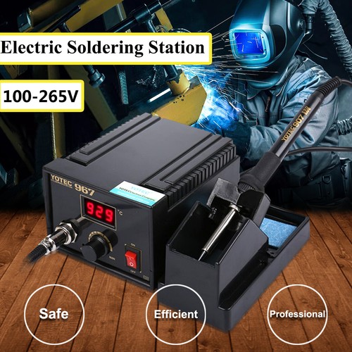 75W Electric Digital Soldering Iron Station Solder SMD Welder Welding ...