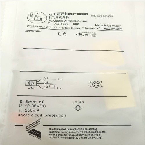 IG5559 For IFM New proximity switch sensor Free Shipping | eBay
