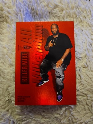 2023 Skybox Metal Universe Champions All Millennium Killer Mike Red PMG ...