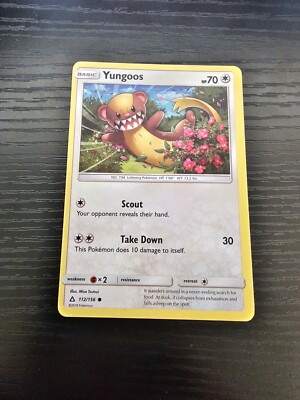 Yungoos - Sun & Moon: Ultra Prism (112/156) - Lightly Played - Pokemon ...