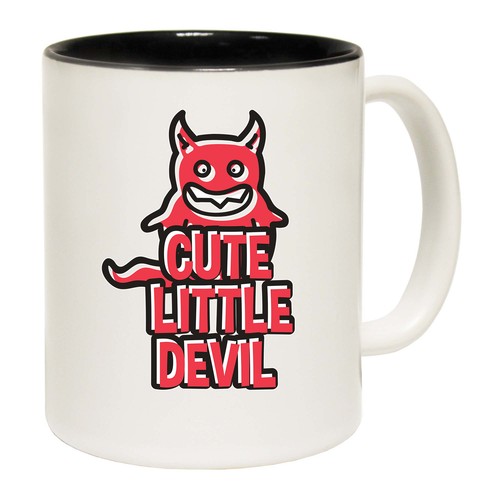 Cute Little Devil - Funny Novelty Coffee Mugs Mug | eBay Australia