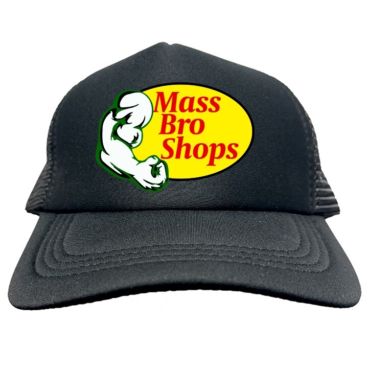 MASS BRO SHOPS FUNNY Trucker Hat Cap Foam Mesh Baseball HF0271 | eBay