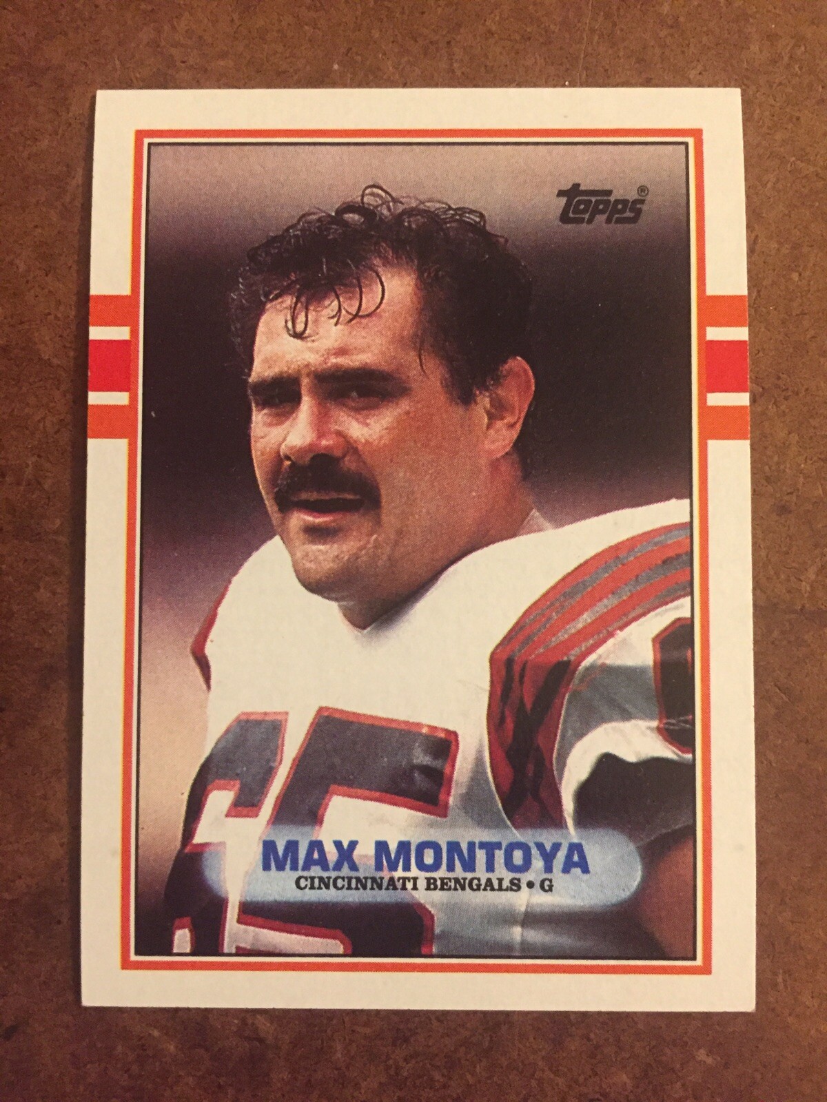 Max Montoya 30 Topps 1989 NFL Football Trading Card | eBay