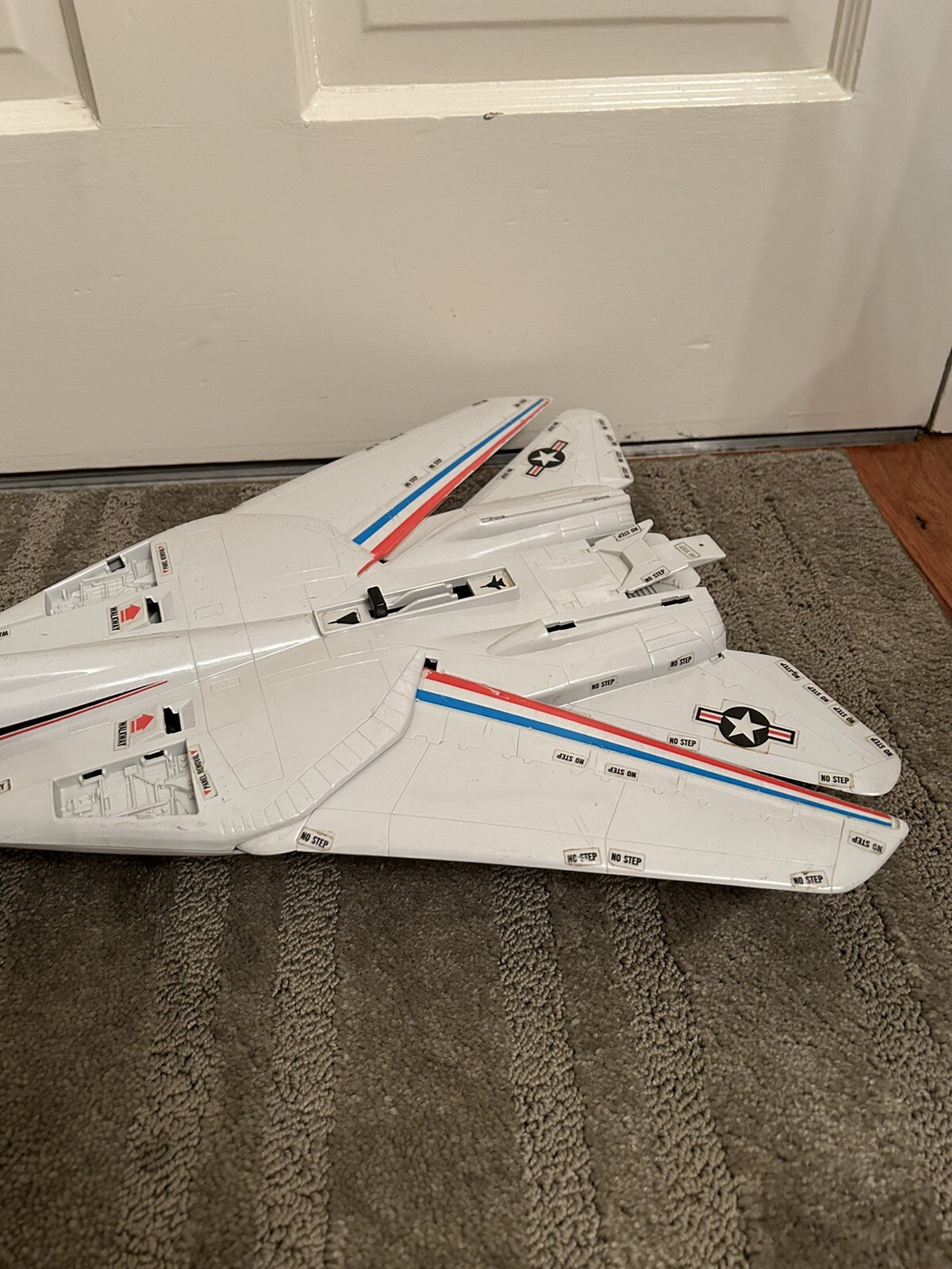 GI Joe 1983 Sky Striker Jet - INCOMPLETE - Plane Shell Only As Is See ...