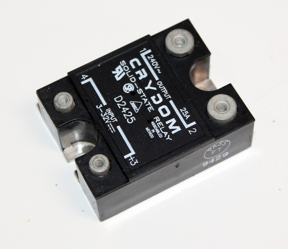 Crydom D2425 Relay Solid State Relay 25A/240V | eBay