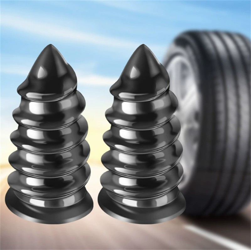 20PCS Rubber Tire Nail Repair Kit Screw In Tire Plugs for Car Truck SUV ...