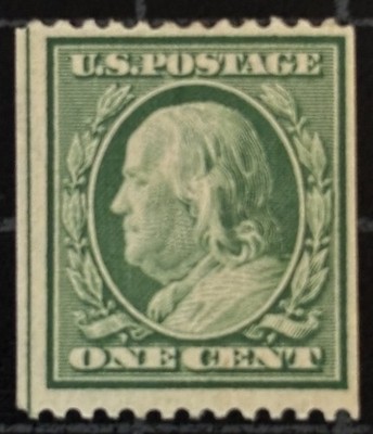 US Stamps - SC# 348 - MOG HR - P12H - Flat Press - DLWK - VF - SCV ...