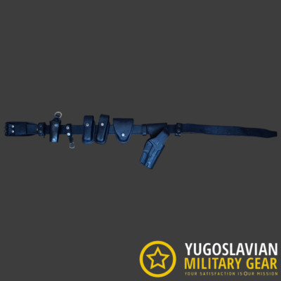 Yugoslavia/Serbia Milicija Police PJP Leather Belt | eBay