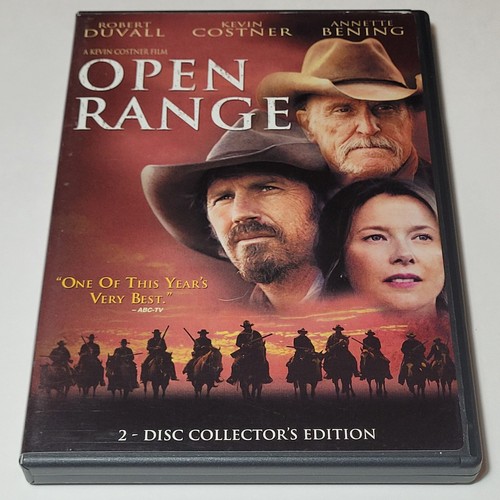 Open Range (DVD, 2003) Kevin Costner Robert Duvall Annette Bening Free ...