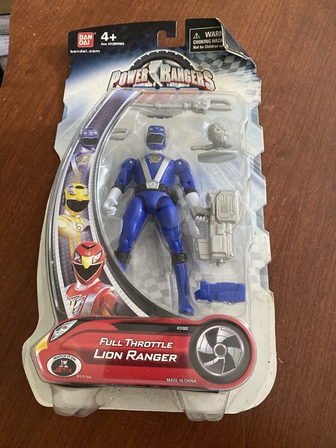 Power Rangers RPM Full Throttle 5" Blue Lion Ranger New Factory Sealed ...