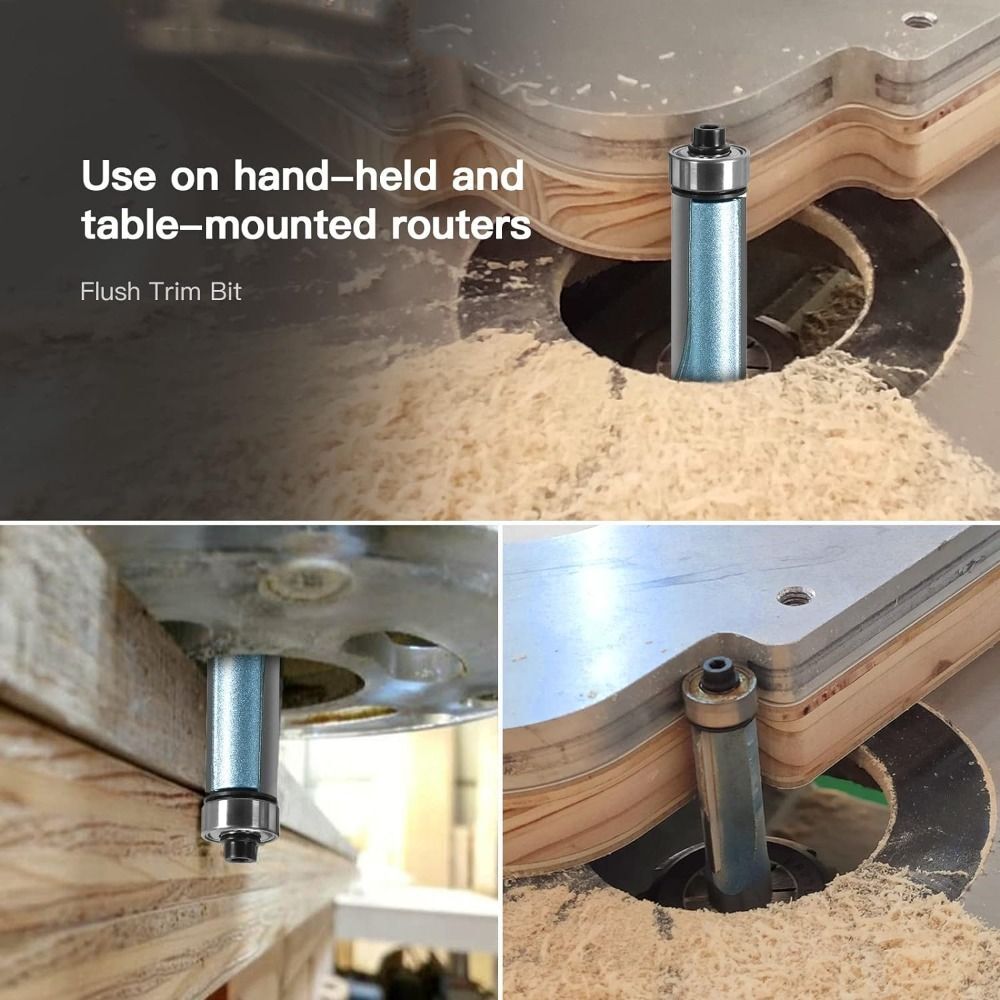 13.3mm Glitter Bits Diamond Flush Trim Bit Diamond Router Bit ...