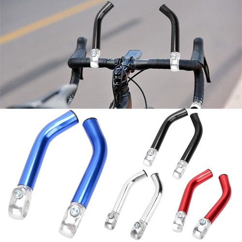 1 Pair MTB Bicycle Bar End Cycling Handlebar Ends Grips Mountain Bike ...
