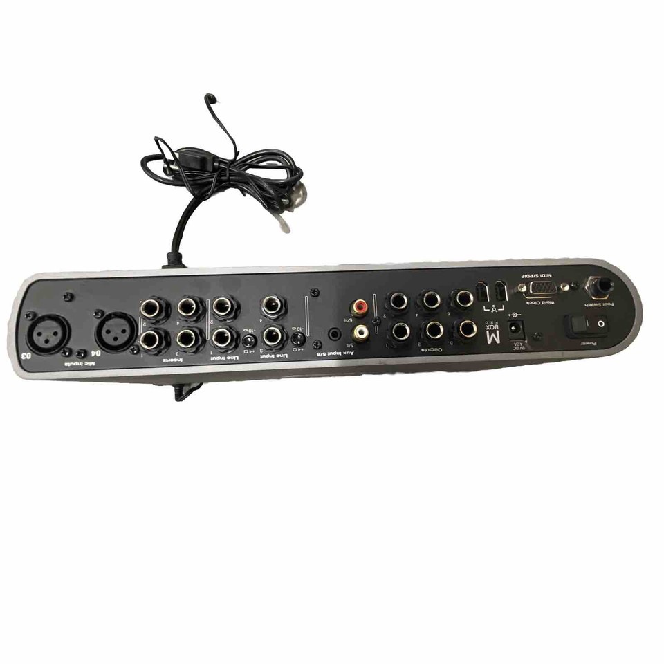 Avid MBox 3 Pro Firewire Audio Interface Digital Recording Box System ...