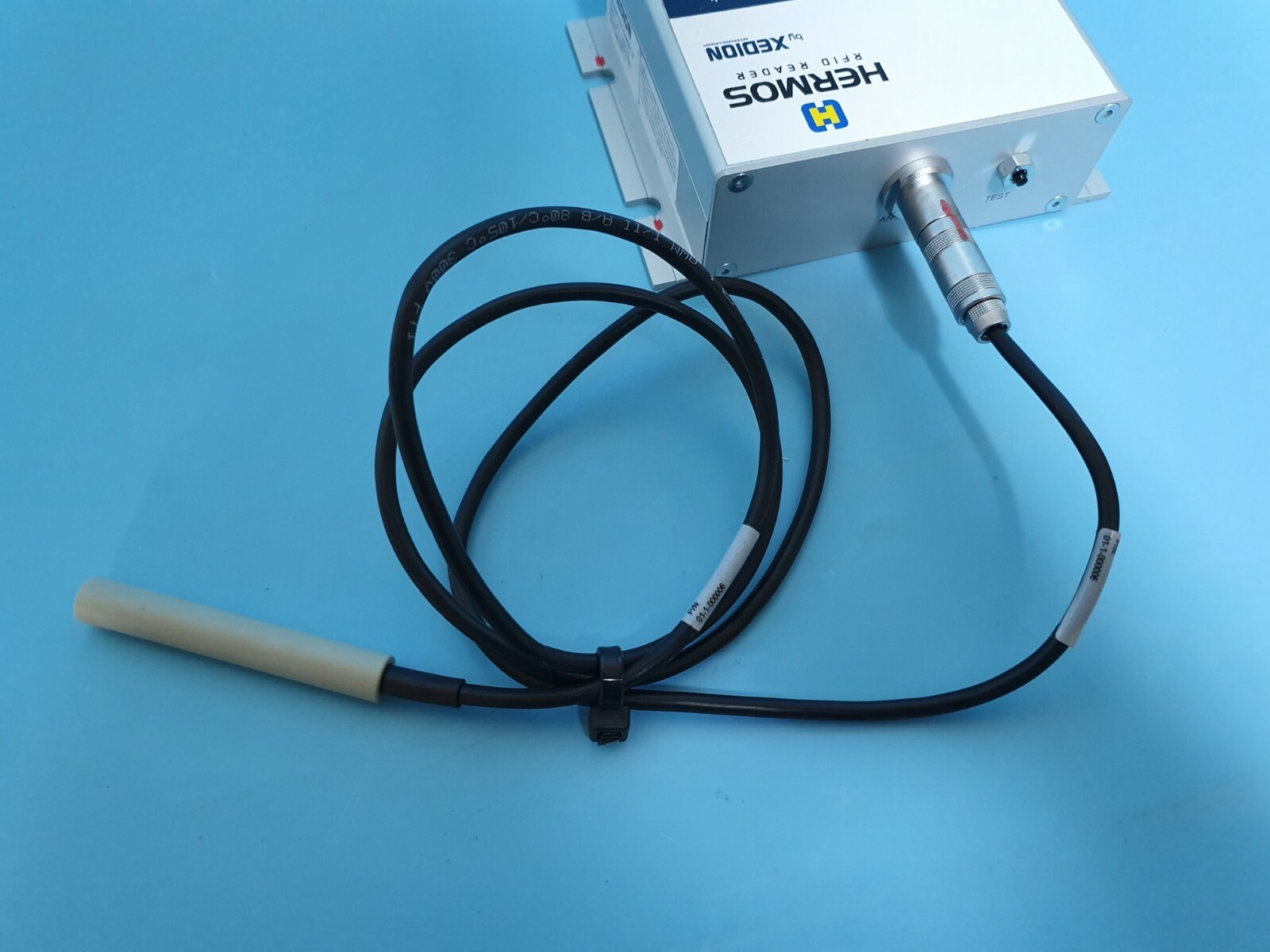HERMOS 02-1-000010 XEDION RFID READER LF & 01-1-000006 MINI ROD-ANTENNA ...