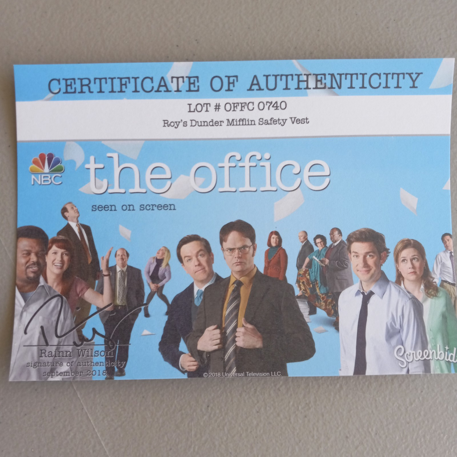 The Office TV Show Wardrobe Costume David Denman Roy Dunder Mifflin ...