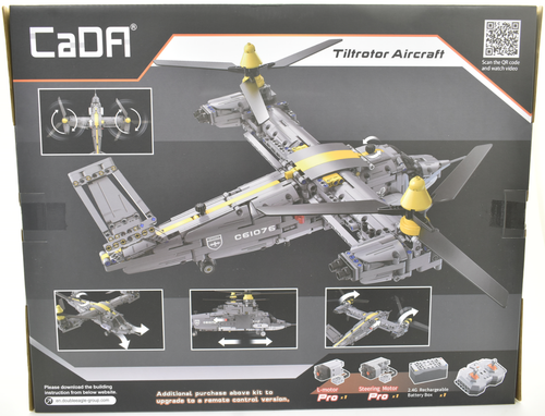 Tiltrotor Aircraftv 1436pcs | C61076W | CaDFi Master | eBay