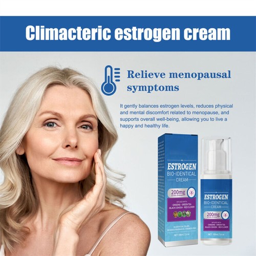 100ml New Estrogen Cream Natural Bio-identical Menopause Relief Balance ...