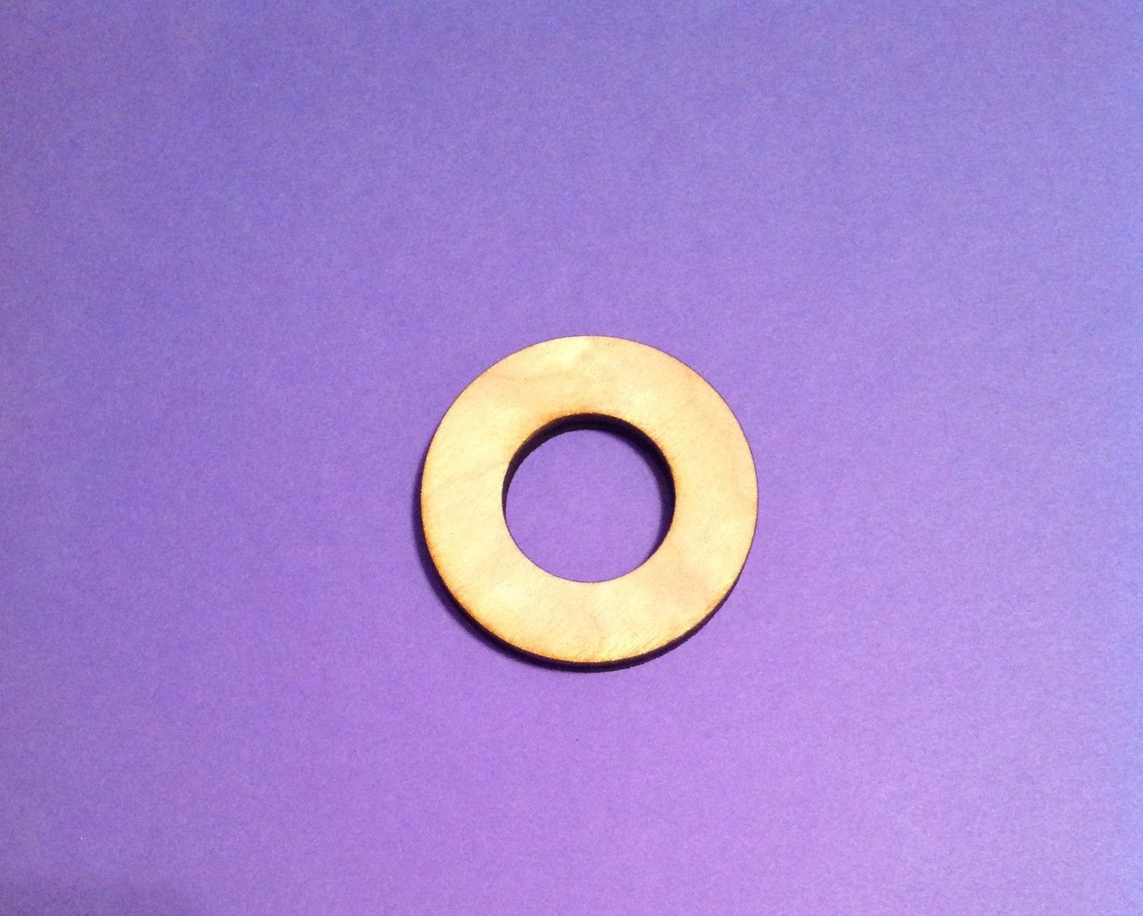 WOODEN LASER CUT SHAPES-Wooden Washers Qty 100 - OD 2.75 x ID 1.125 ...